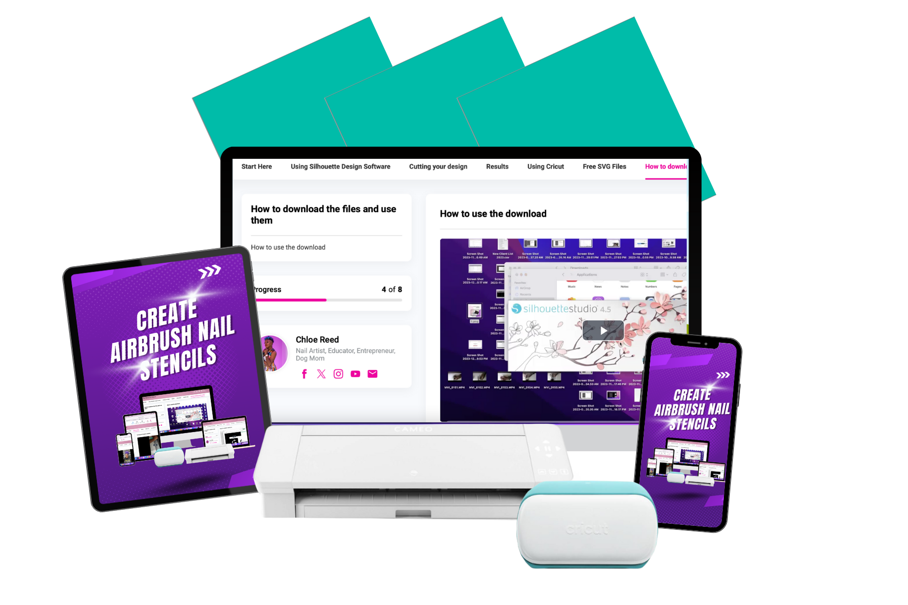 How to Make Your Own Airbrush Nail Art Stencils: A Step-by-Step Guide ...